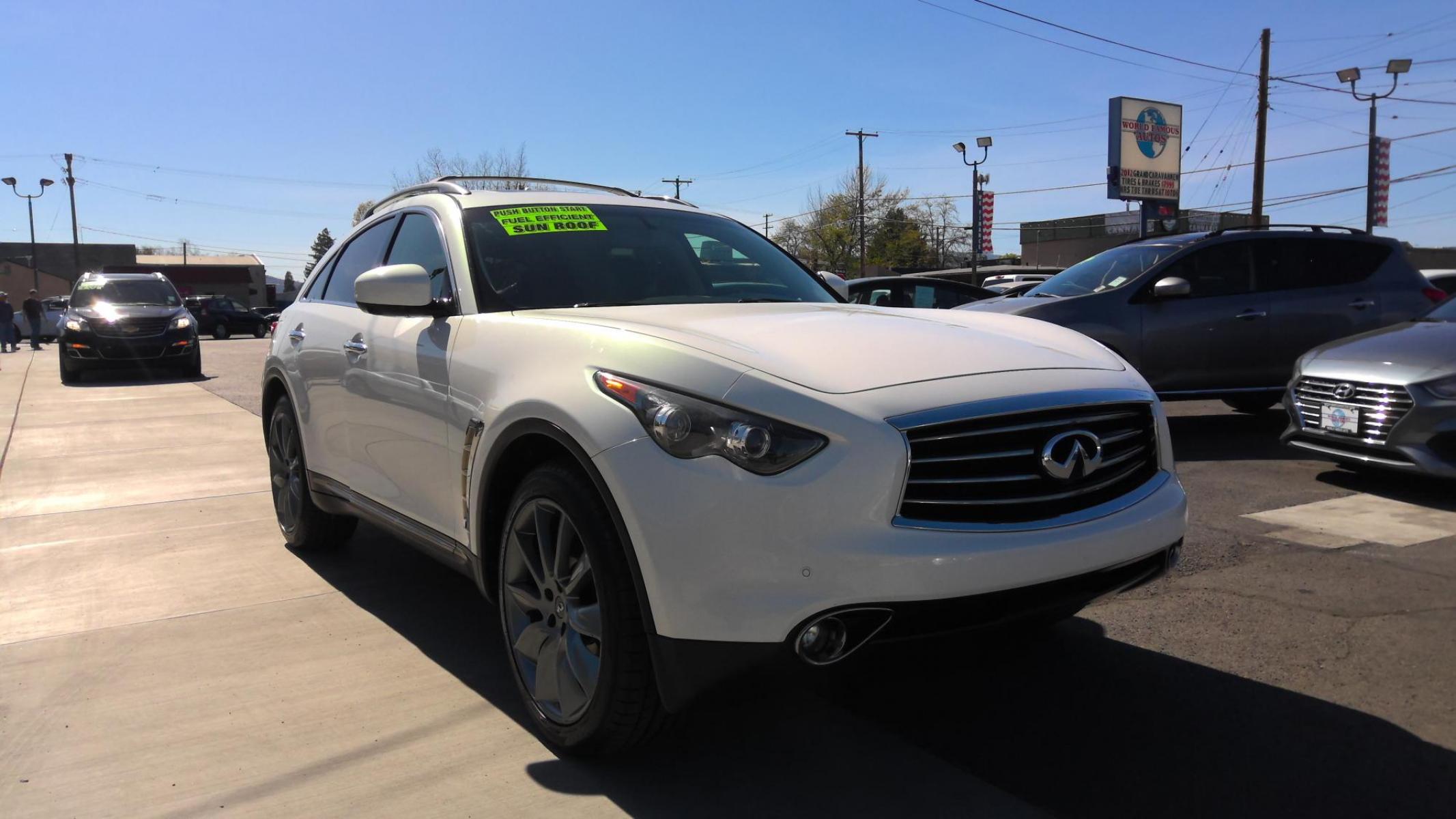 World Famous Autos - 2013 Infiniti FX SPORT UTILITY 4-DR